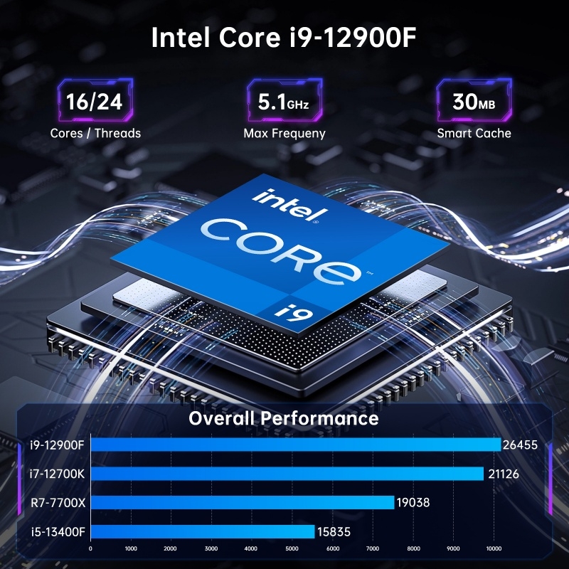 MSECORE MV9 Mini Computer Core i9-12900F with RTX4060M 8G GPU-Mini PCs ...